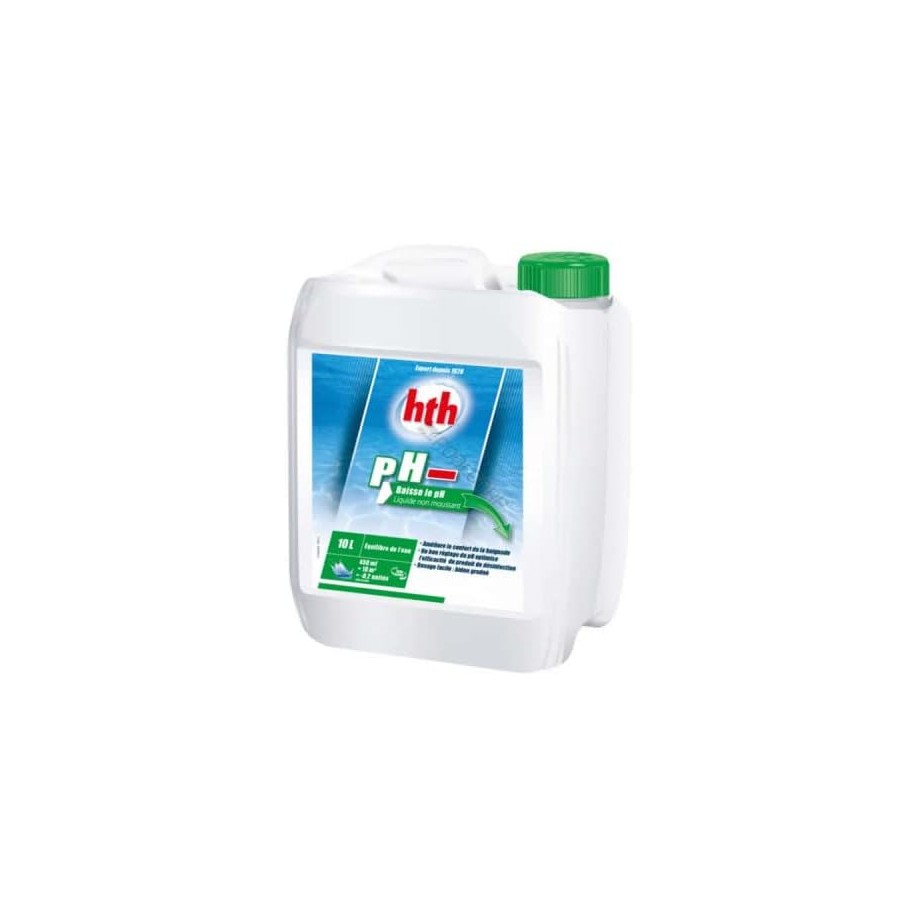 hth pH MOINS Liquide 10 L